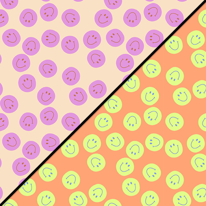 Vloeipapier Duo Smiley Pink/Salmon | House of Products • House of ...